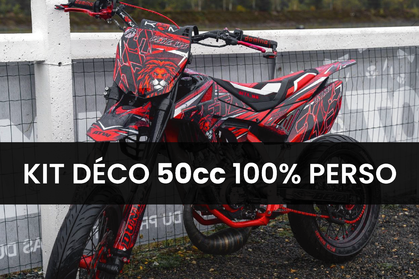 Kit déco Moto 50cc - 100% Perso - ATW DESIGN